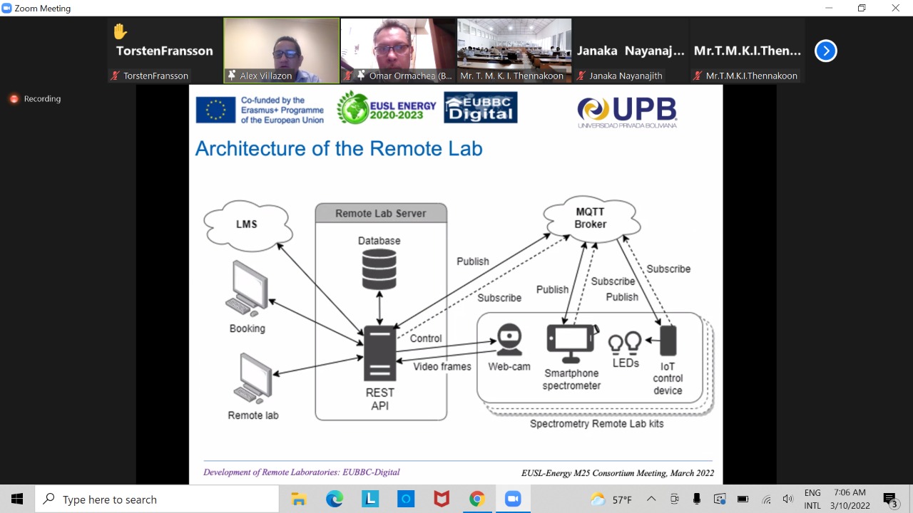UPB Team’s presentations at EUSL-Energy M25 – EUBBC